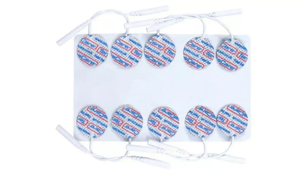 TensCare 2.5cm round TENS electrode pins, 10 pcs/pack