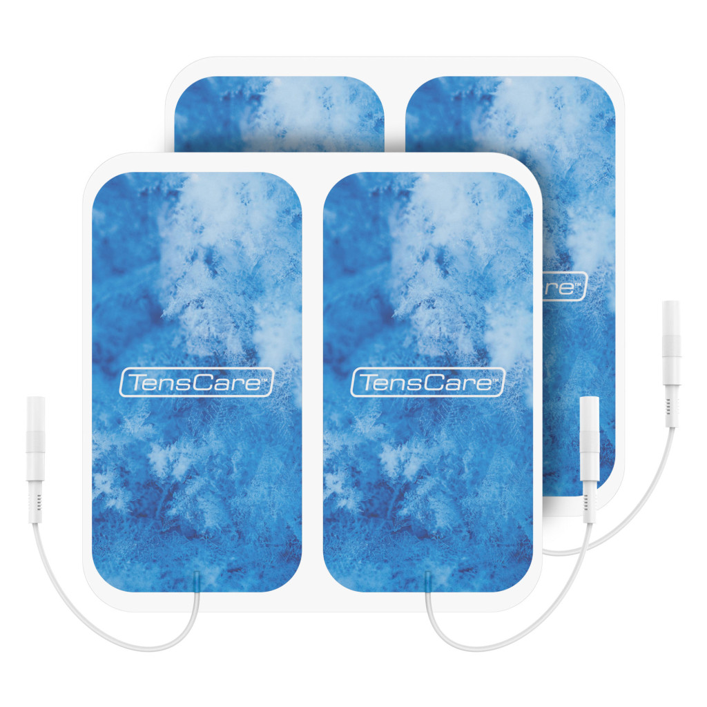 Cool Relief 5x10cm TENS Electrode Pads, Pin Connector