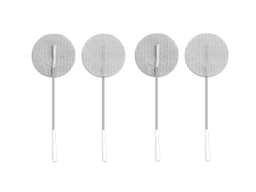 PALS 2.5cm round TENS electrode pad with pin, 4 pcs.